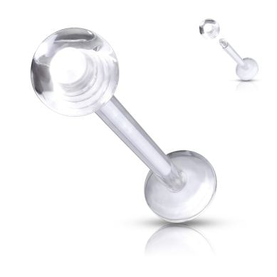 Labret Jewelry - Small with Flat Back for Comfortable Fit