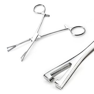 Great Pennington slotted forceps in surgical steel for professional ...