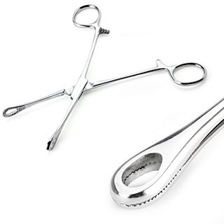 Simple foerster forceps in two different sizes