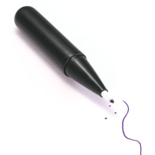 Sterilized single-use marker for tattoos and piercings