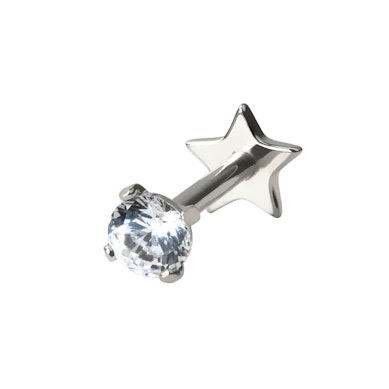 Labret Jewelry - Small with Flat Back for Comfortable Fit
