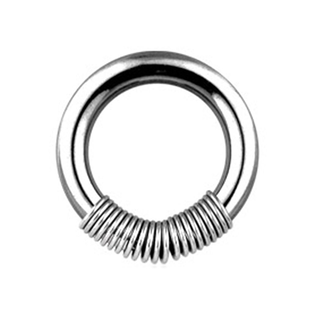 Original ring with a wire lock for a different look