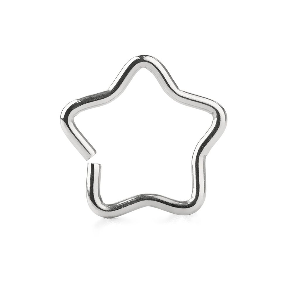 A star for your ear piercing - Perfect for your tragus or helix piercing