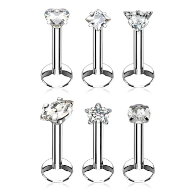 Tool to measure piercing jewelry sizes - Gauge wheel