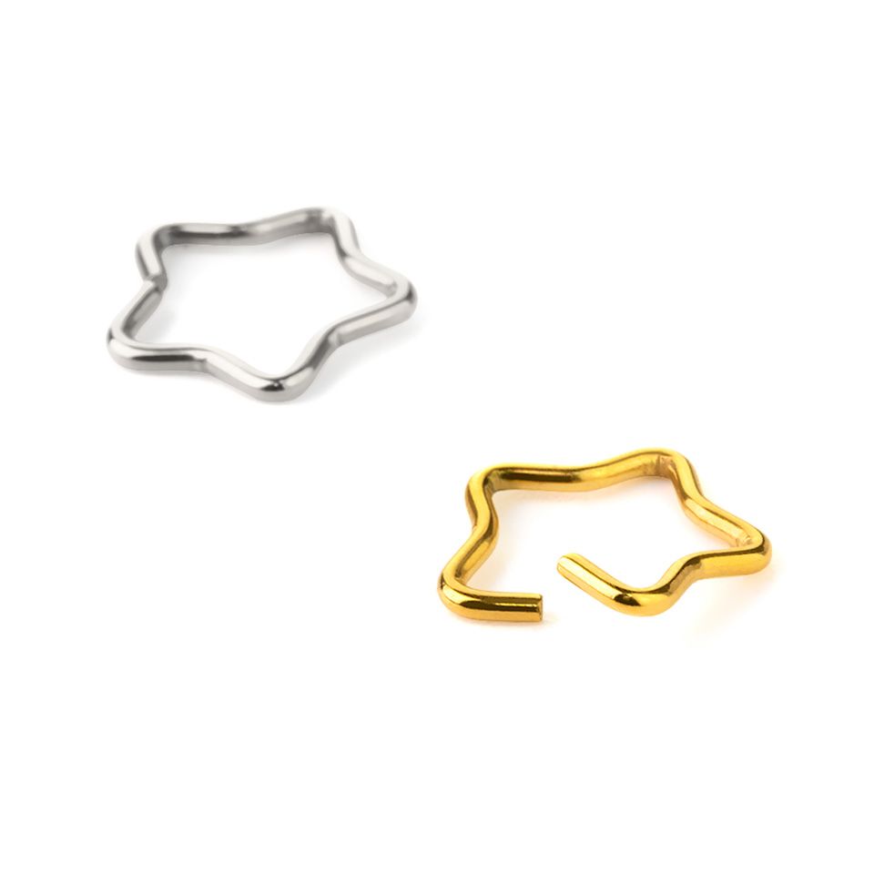 A star for your ear piercing - Perfect for your tragus or helix piercing